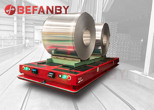 การทำงานแบบไร้คนขับ Automatic Coil Agv