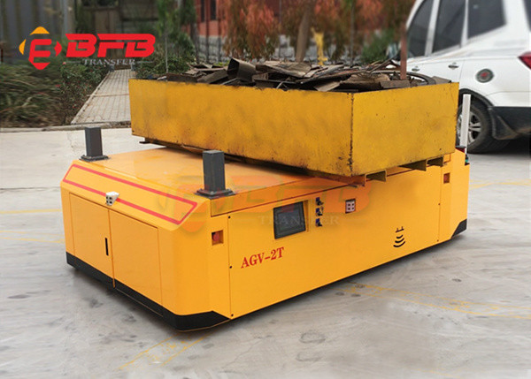 Heavy Duty AGV Automatic Guided Vehicle PLC การนำทางหน้าจอ 1 - 1500T
